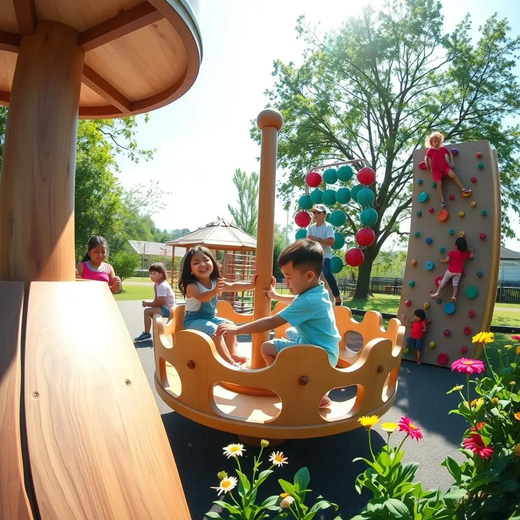 Amazing eco-friendly playground equipment for low-income areas | Kids ...
