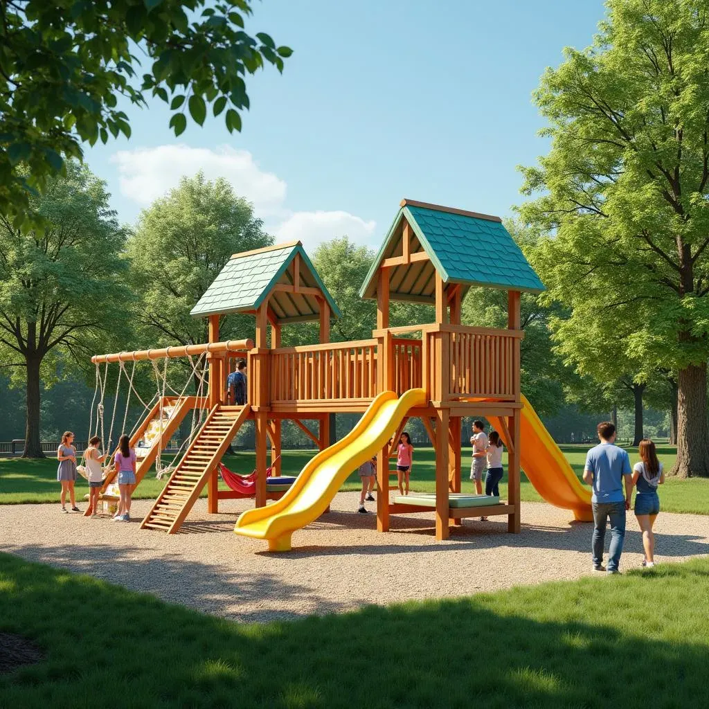 Amazing Eco-Friendly Playground Equipment for Teenagers | Kids Play Space