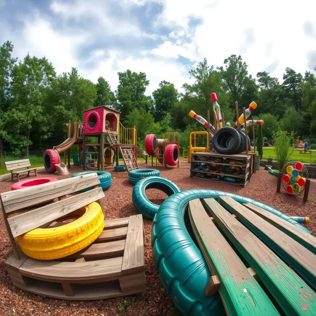 Amazing eco-friendly playground equipment for low-income areas | Kids ...