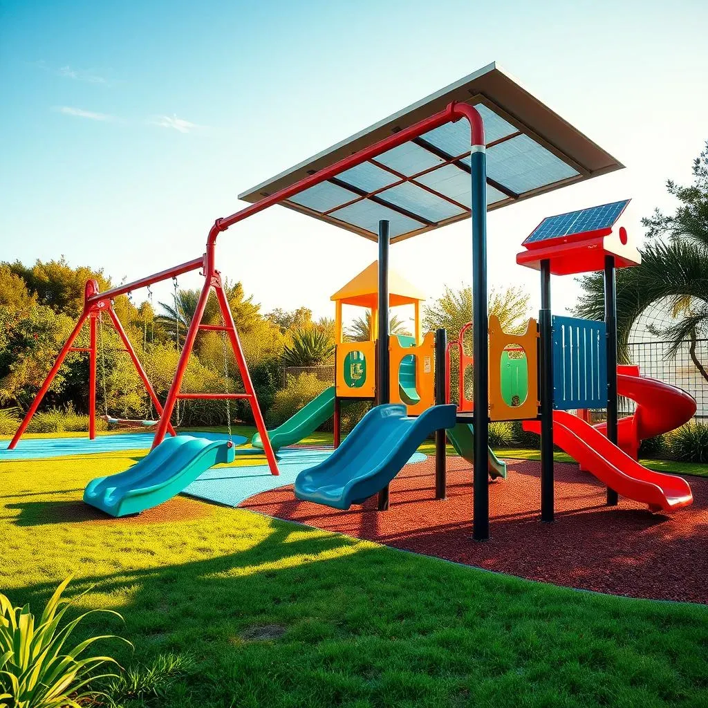 Amazing Solar-Powered Playground Equipment: Fun in the Sun | Kids Play ...