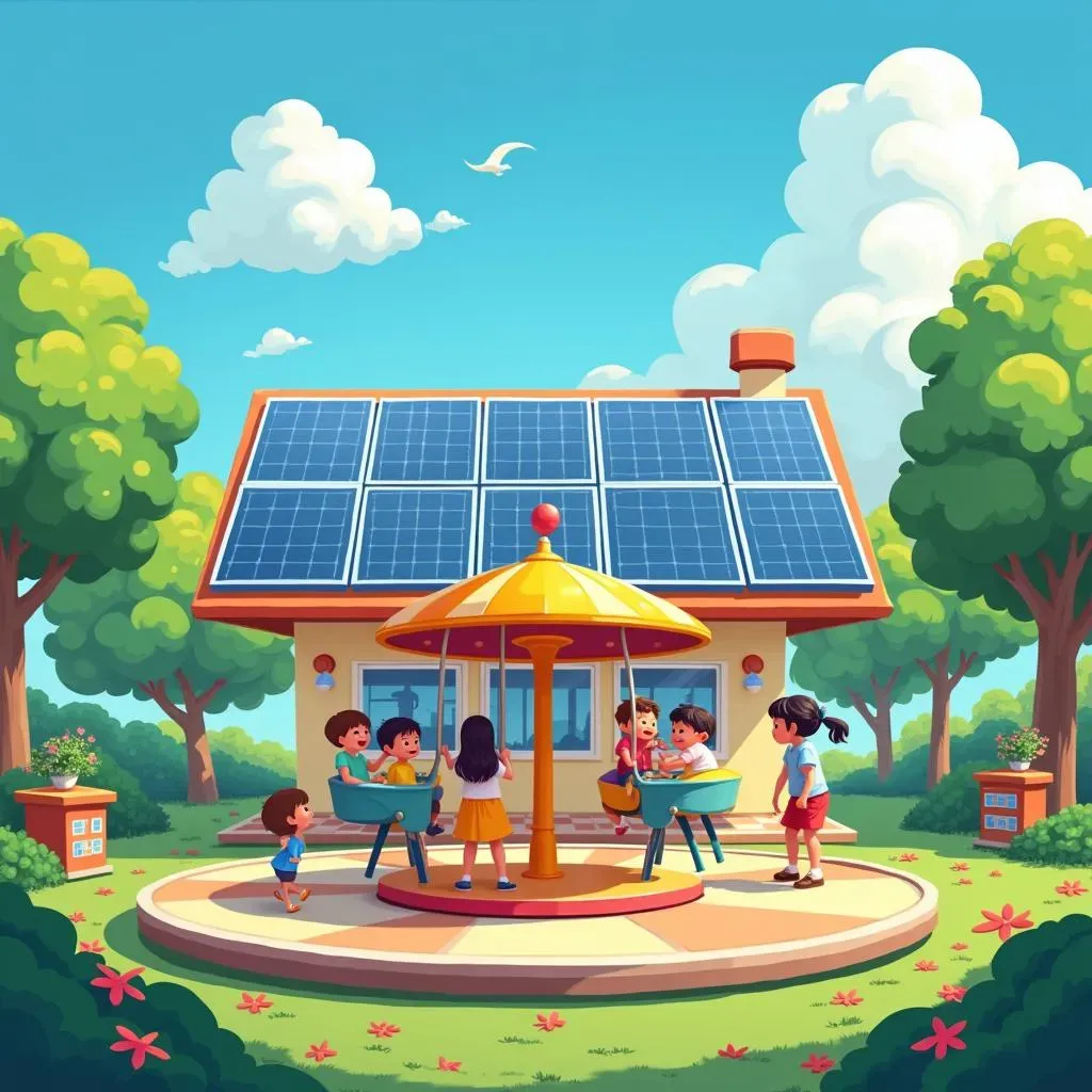 Amazing Solar-Powered Playground Equipment: Fun in the Sun | Kids Play ...